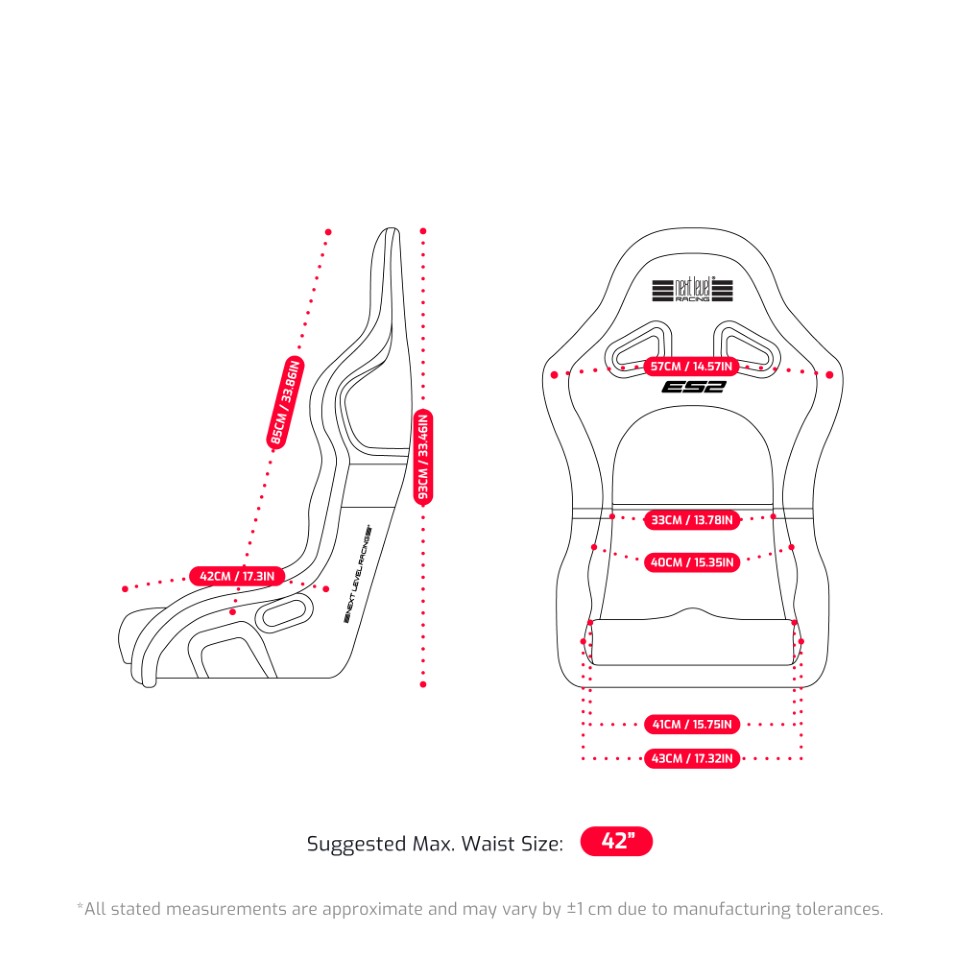 ES2 Sim Racing Seat - Next Level Racing